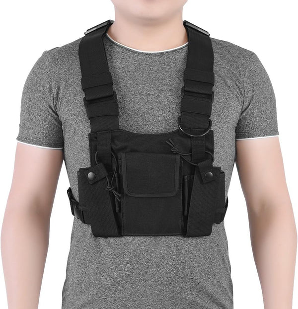 RECON GS2 Compact Mini Dual Universal Fit Radio chest Rig - Kit Bag Perth