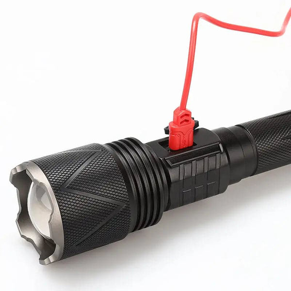 RECON GS2U Powerful 8000 Lumens LED Waterproof Rechargeable Flashlight ...