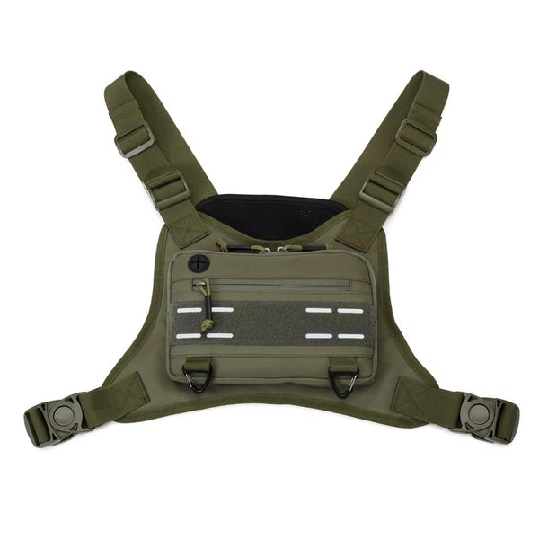 RECON GS2 Light Weight Large Capacity Front Chest Pack / Rig - Kit Bag ...