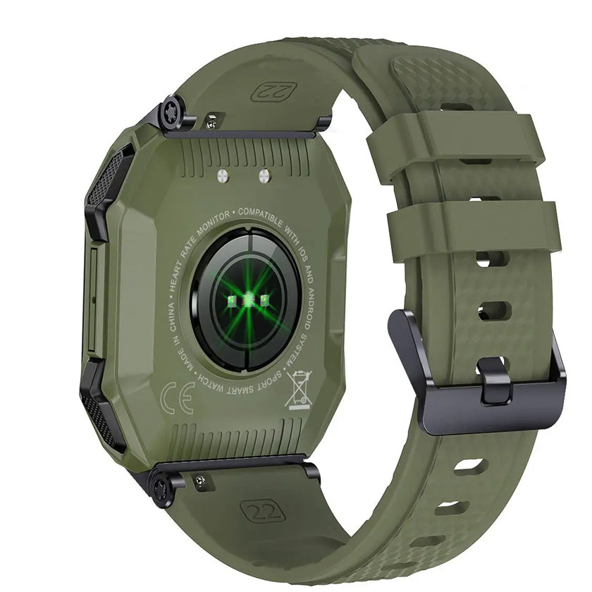 RECON GS2U Tactical Android - IOS Big Screen HD Smart Watch - Kit Bag Perth