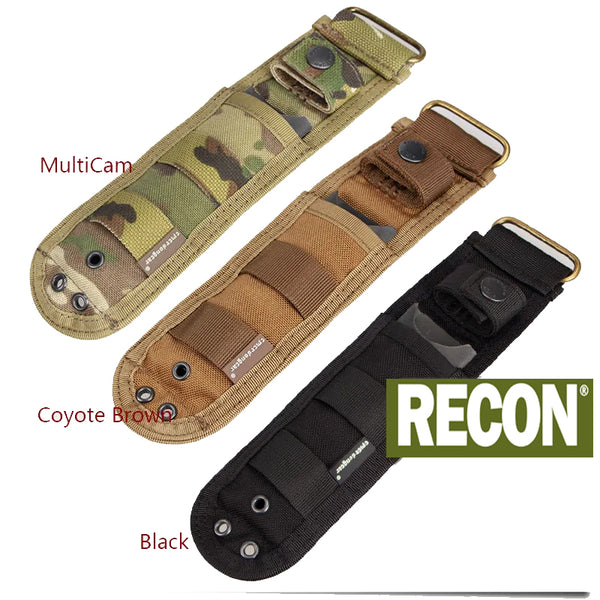 RECON GS2S Emerson MOLLE Combat Tactical Knife Sheath 5" Blade - Kit ...