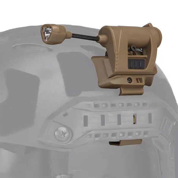 RECON GS2 ABS MPLS Tactical Flexible Helmet LED Light with Green/Red ...