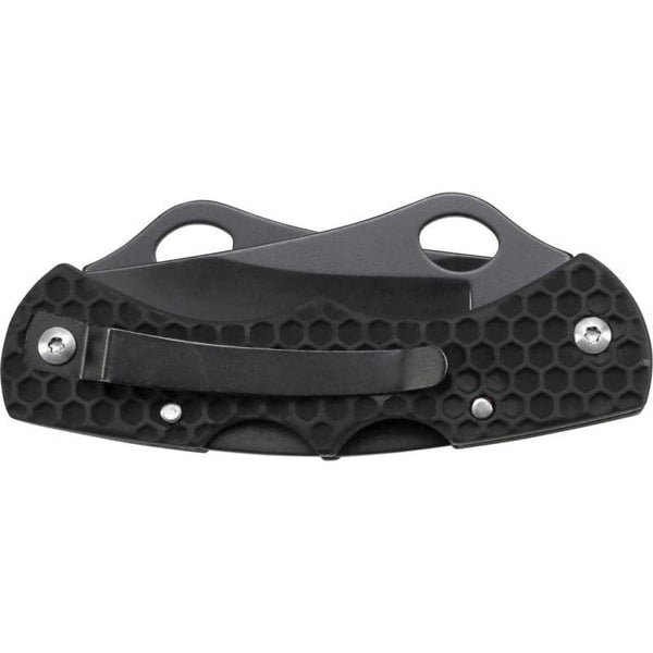 Black Handle Schrade SCH005DLB 7.4in Stainless Steel Double Lock-back ...