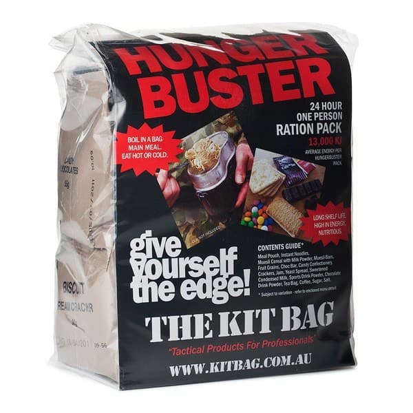 Mil-Spec Ration Packs (MRE) Meals Ready To Eat- kit bag Perth - Kit Bag