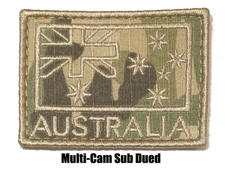 ANF Australian Flag Patches, Shoulder Flashes kit bag Perth - Kit Bag