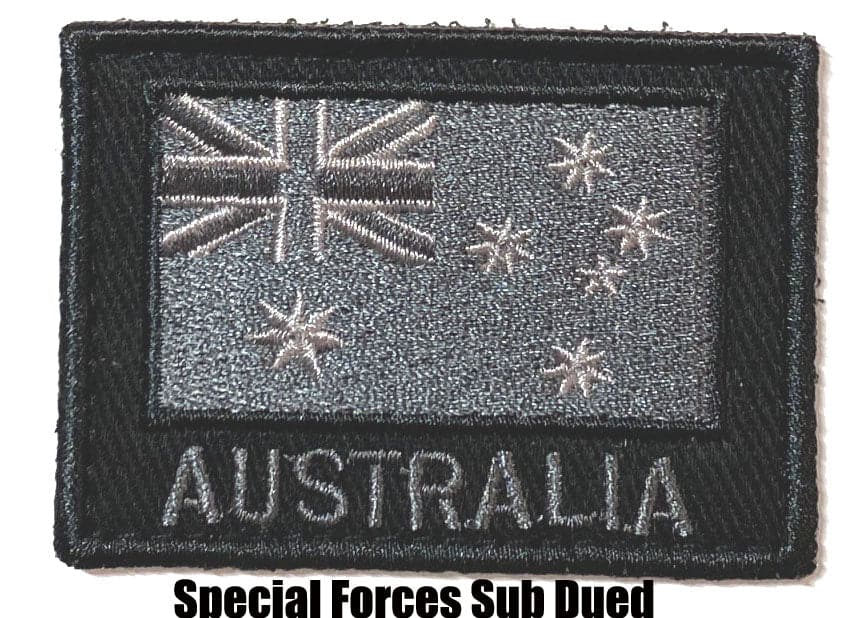 ANF Australian Flag Patches, Shoulder Flashes kit bag Perth - Kit Bag
