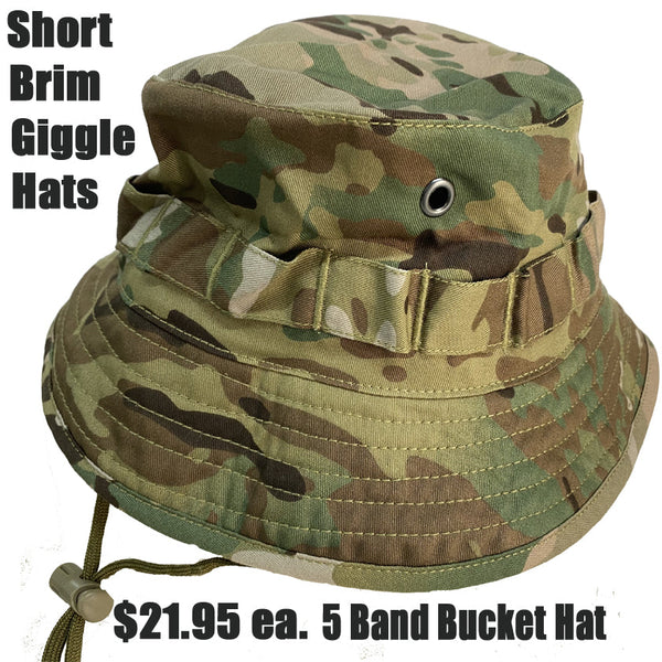 Short Brim Boonie/Giggle Hat's Multi Cam - Kit Bag Perth